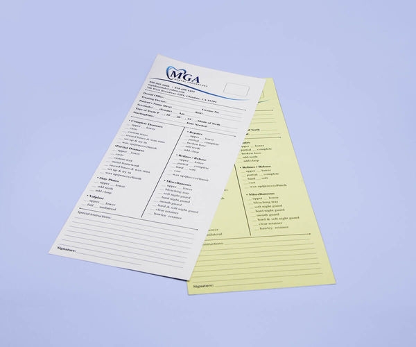 Carbonless Forms, NCR Forms Printing in Los Angeles | AxiomPrint