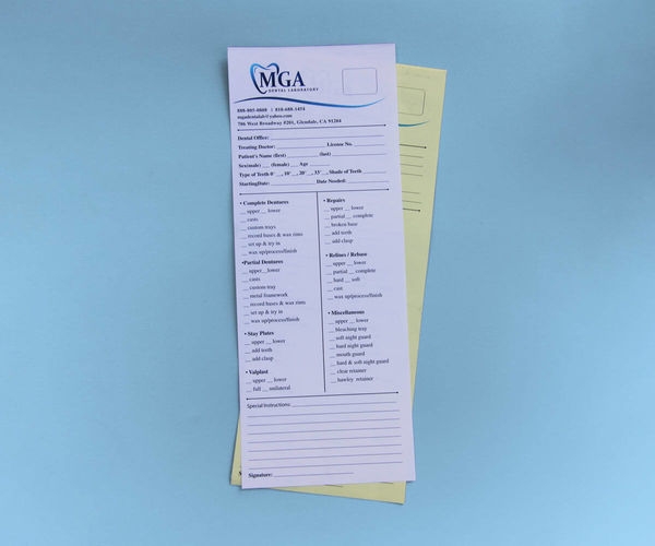 NCR Form Printing | Custom Carbonless Forms 2 Part, 3 Part, 4 Part ...