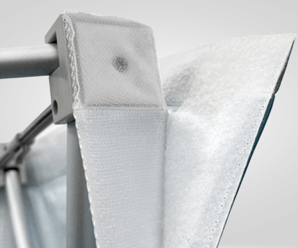 Straight Velcro Fabric Pop Up Display