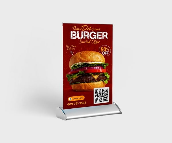 Table Top Banner, Table Top Retractable Banner Display Stand