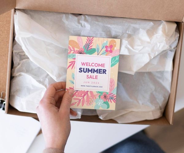 Packaging Insert Cards, Custom Product Instruction Insert Card Printing