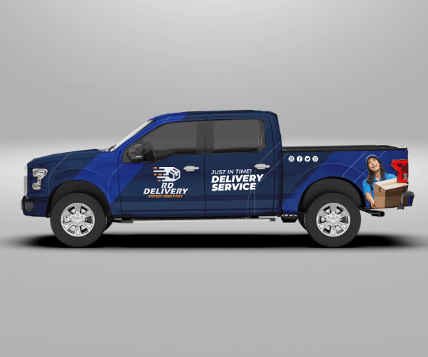 Custom Truck Wrap, Pickup Truck Wrapping and Installation Los Angeles