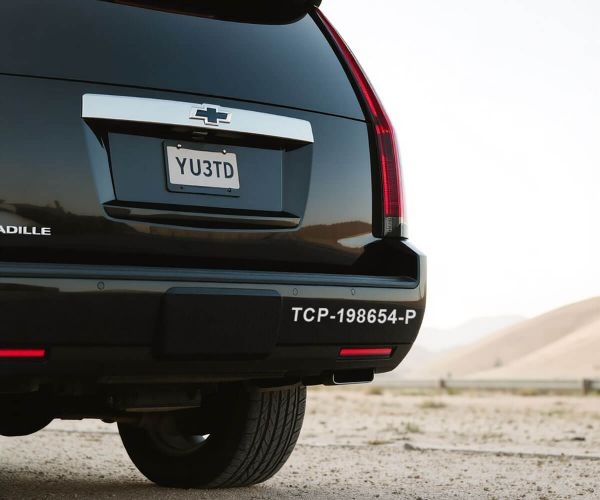 TCP Number Decal Sticker, Limo TCP Numbers | AxiomPrint