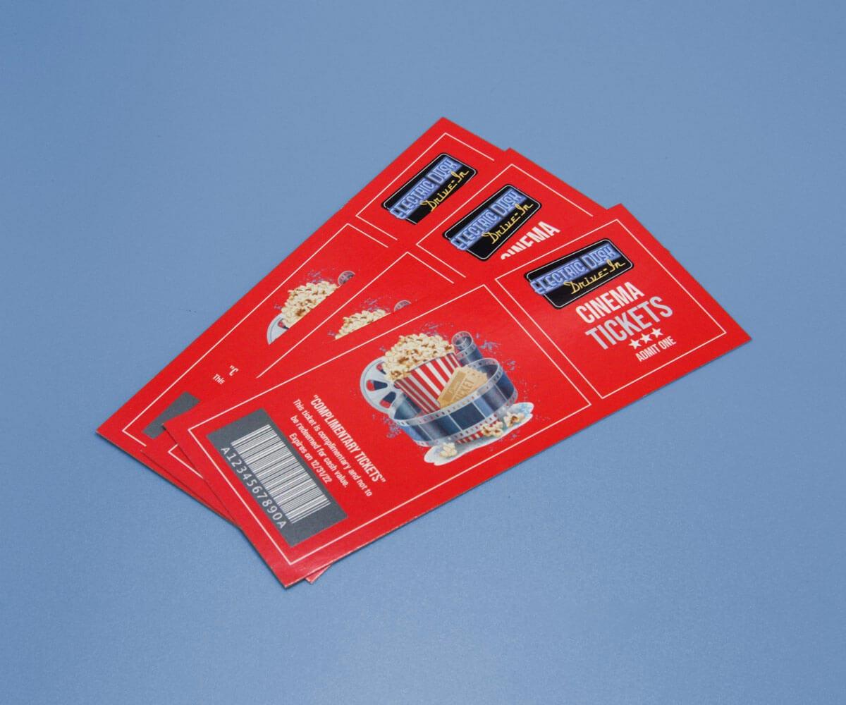 Event Ticket Printing, Custom Event Tickets Printed in Los Angeles