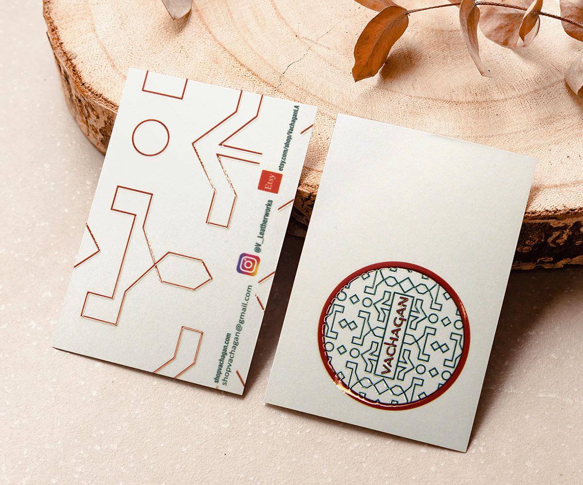 Raised Spot UV Business Card Printing | AxiomPrint